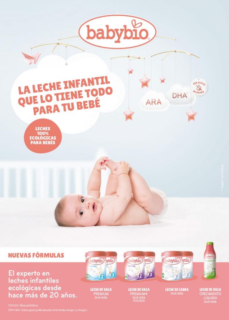 Babybio lanza su nueva gama de leches infantiles exclusiva para ...